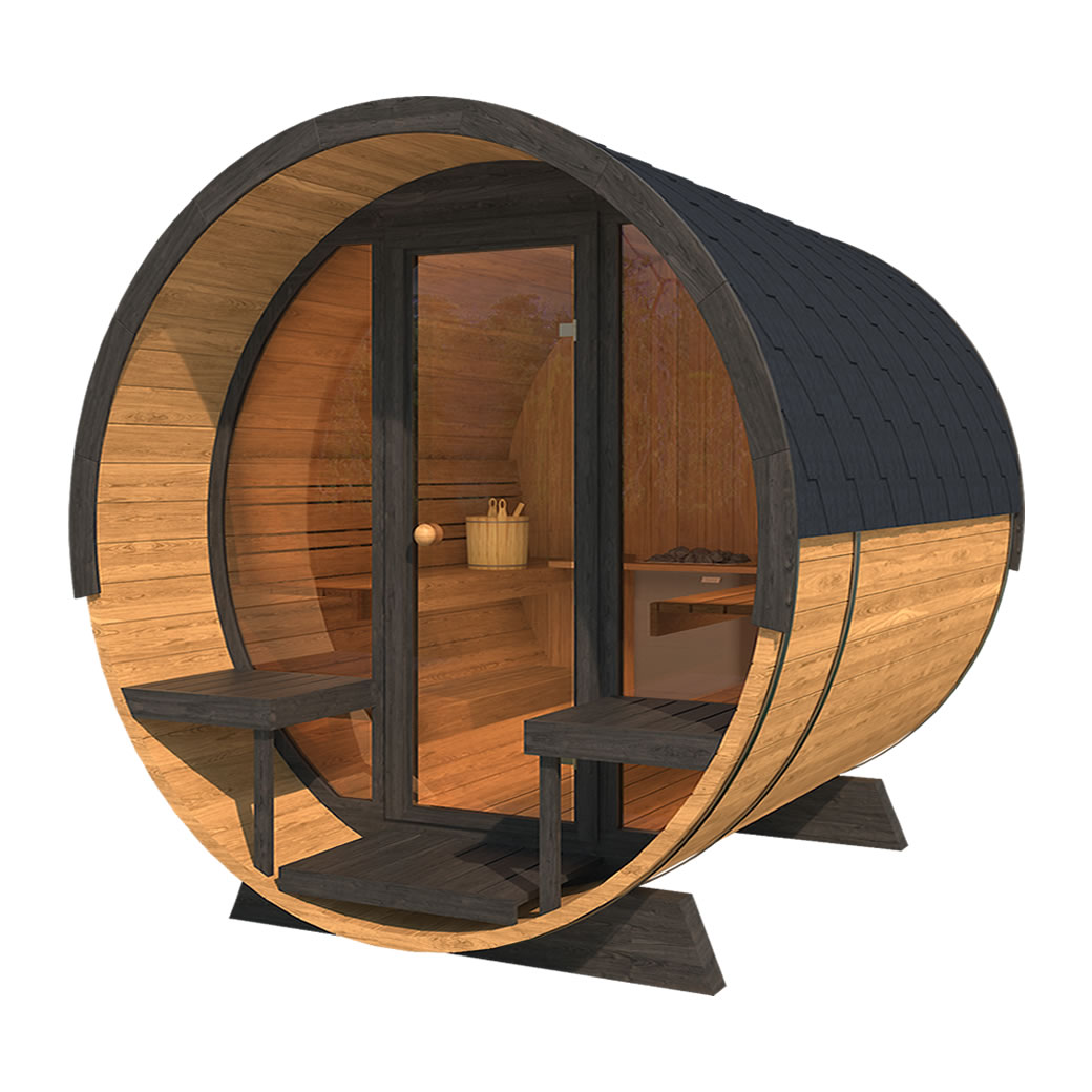Fasssauna 280 Deluxe - Pool-Onlineshop